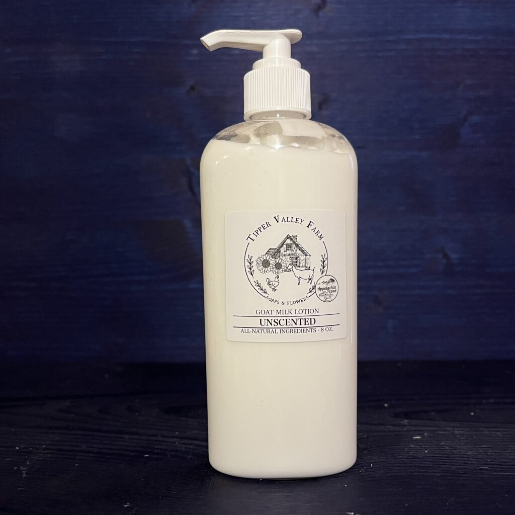 Unscented Lotion - Tipper Valley Farm